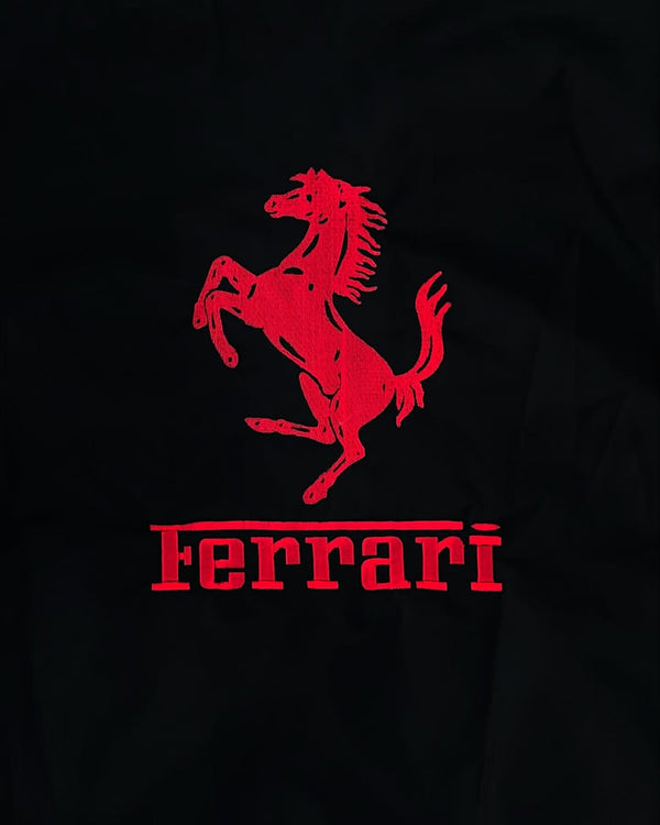 Black Ferrari Jacket – Premium Unisex Racing Style – Gleame